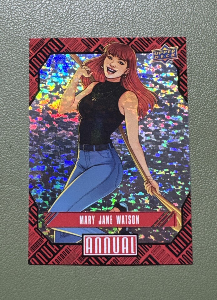 2023-24 Upper Deck Marvel Annual Silver Sparkle Mary Jane Watson #48 | eBay
