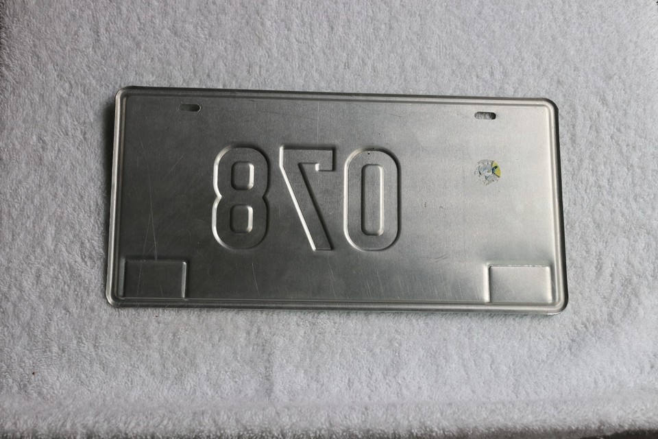 Ngardmau State (Palau) license plate. Mint low-number with photos! | eBay