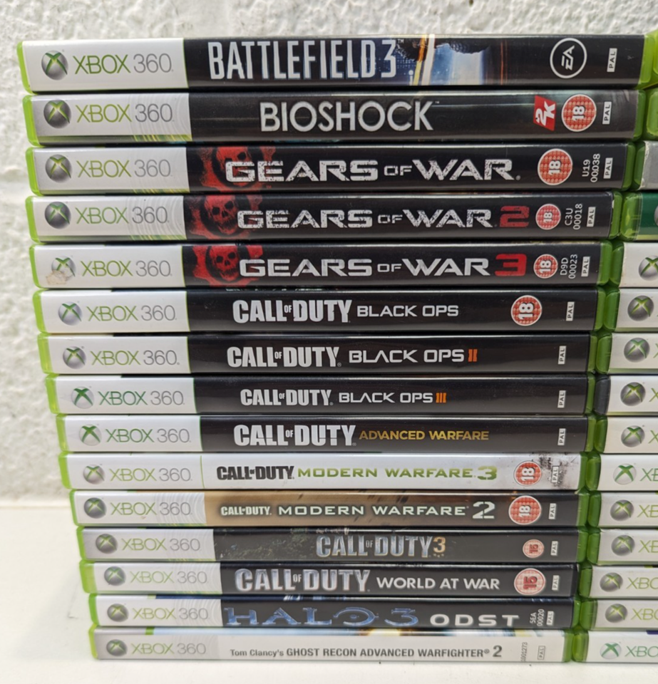 HUGE Job Lot Of XBOX 360 Games | eBay UK