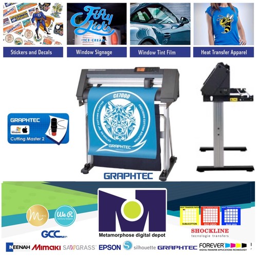 Graphtec CE7000-60 24" E-Class Vinyl Cutter and Plotter with Stand and ...