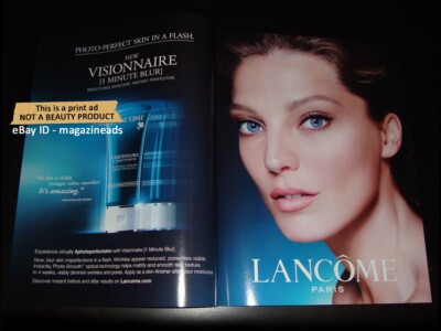 LANCOME 2-Page PRINT AD 2014 DARIA WERBOWY beautiful woman face eyes | eBay