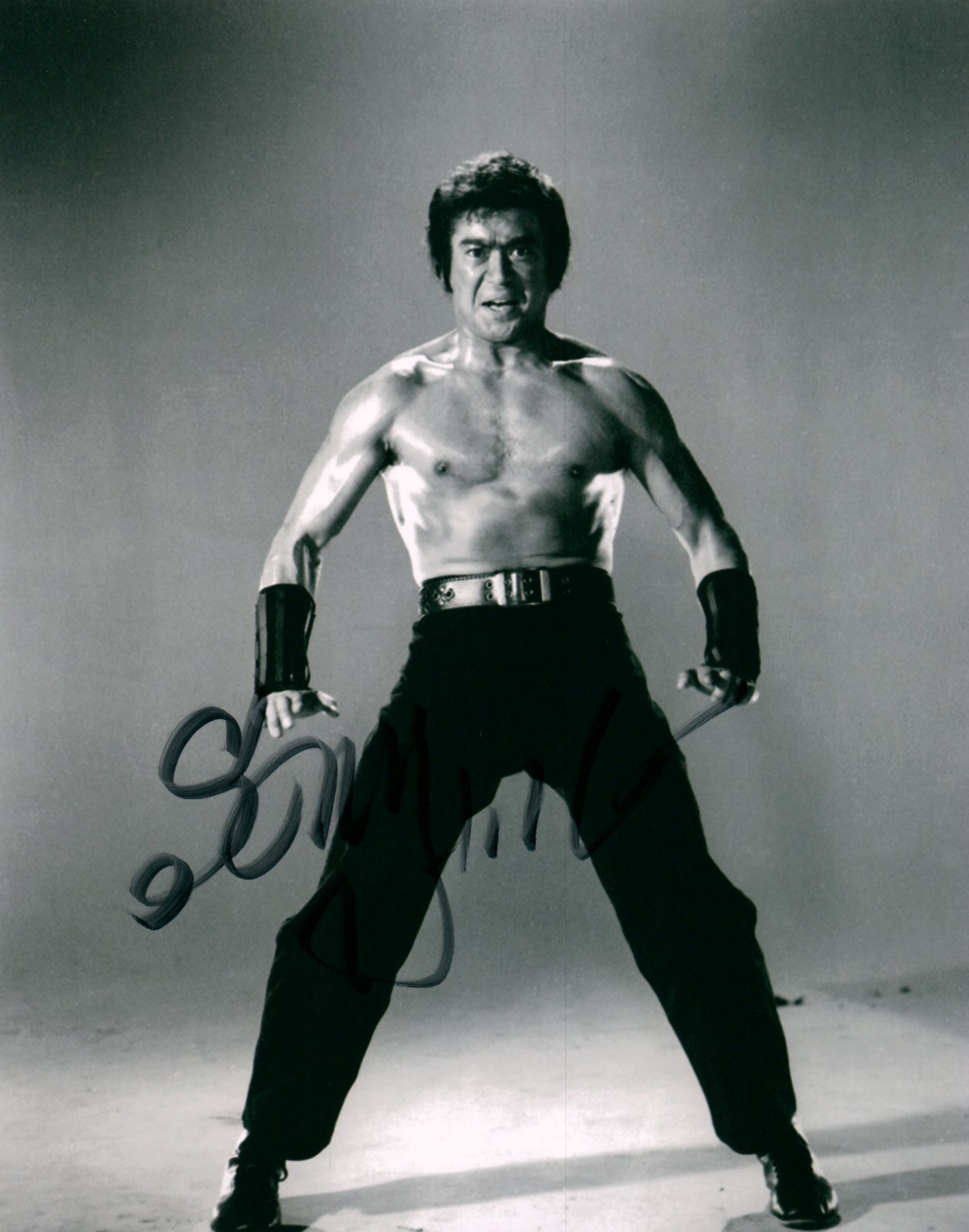 Sonny Chiba Japanese Actor Street Fighter Hand Signed 8x10 Autographed ...
