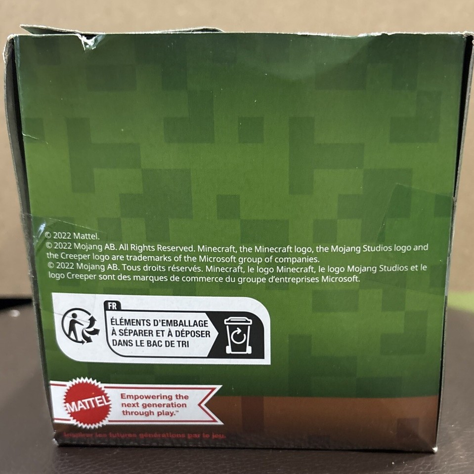 Mattel Minecraft Mob Head Minis Figures full Box 12 Pcs. Nether ...