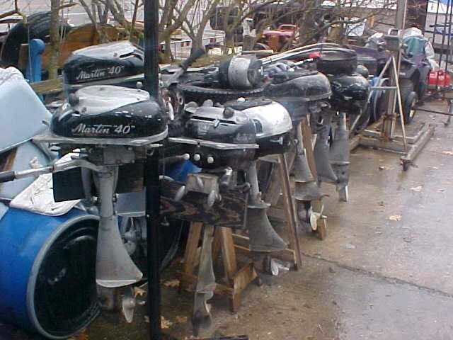 Vintage Martin Outboards MODEL 4 & 7.5 HP MOTOR | eBay