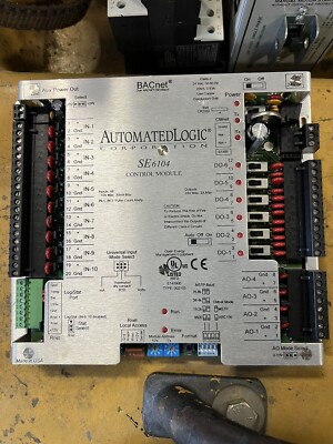 Automated Logic SE6104 BACnet Control Module WORKS GREAT | eBay
