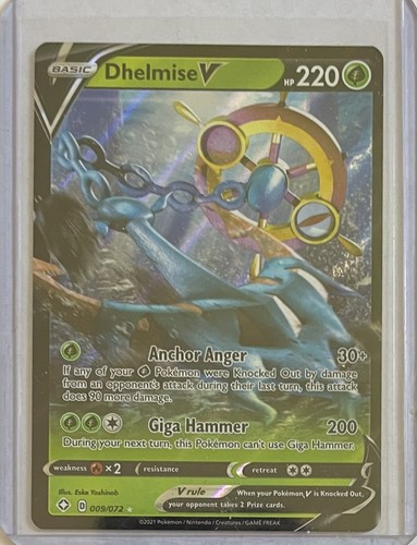 Dhelmise V 009/072 Shining Fates Pokemon TCG NM - Ultra Rare Card | eBay