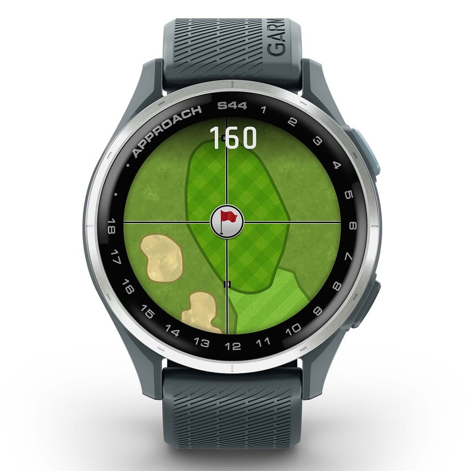 Garmin Approach S44 Golf GPS Golf Watch with PinPointer, AMOLED Display ...