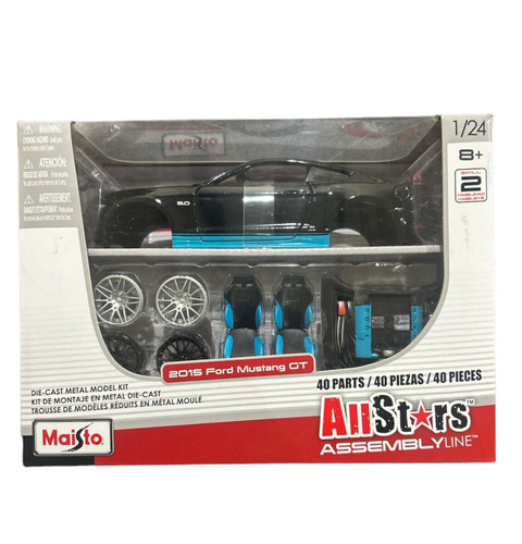 Maisto All Stars Assembly Line 2015 Ford Mustang Diecast Model Kit ...