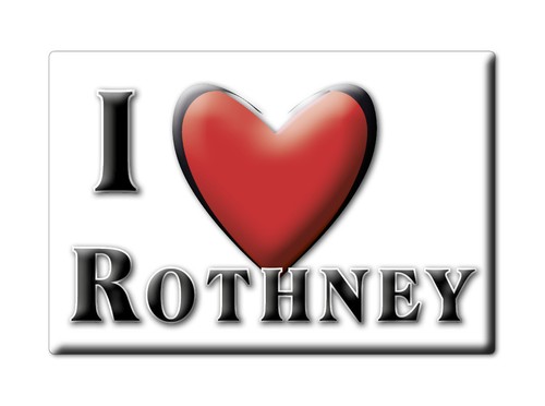 Rothney, Aberdeenshire, Scotland - Fridge Magnet I Love Souvenir Uk ...