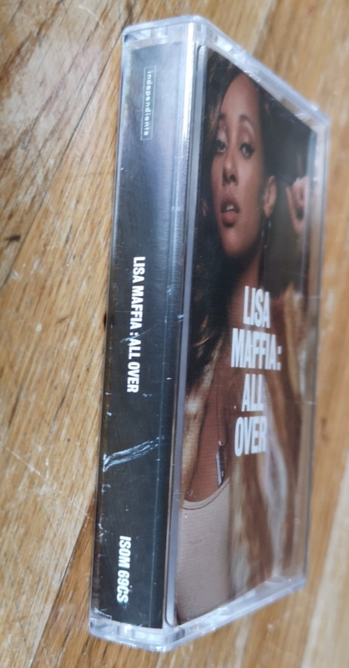 Lisa Maffia – UK 2003 Cassette-Single: All Over (Edit Version & Remix ...