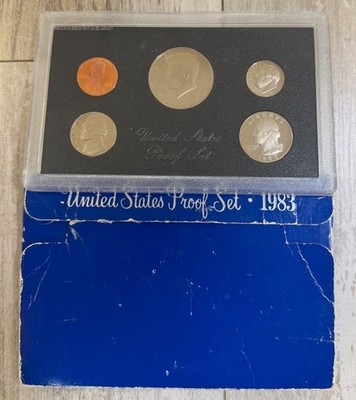 1983 Clad Proof Set U.S. Mint Original Government Packaging OGP | eBay