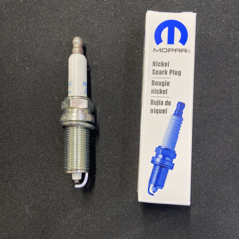 NEW GENUINE MOPAR SPARK PLUG FOR JEEP DODGE CHRYSLER SPLZFR5C11 (8PCS ...