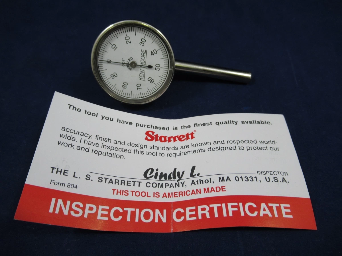 Vintage Starrett Back Plunger Dial Indicator 196 And 1010, 53% OFF