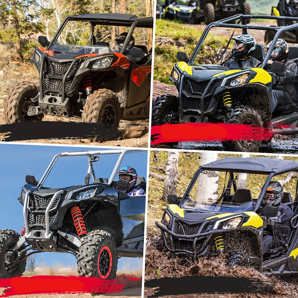 UTV Rear View Side Mirrors for 2018-2025 Can Am Maverick Sport/Trail ...