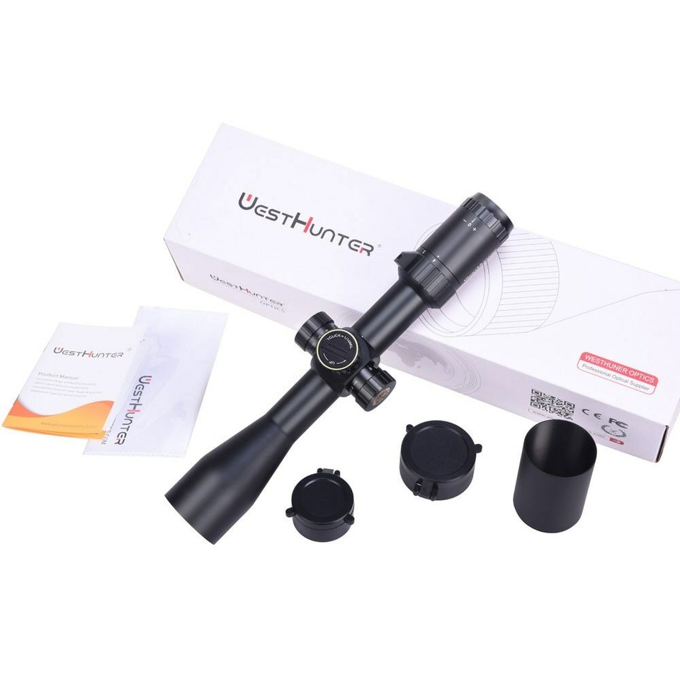 WESTHUNTER HD 4-16X44 FFP Rifle Scope Long Eye Relief Clear Glass ...