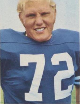 1972 The Wonderful World of Pro Football USA Player Stamps - Phil Olsen ...