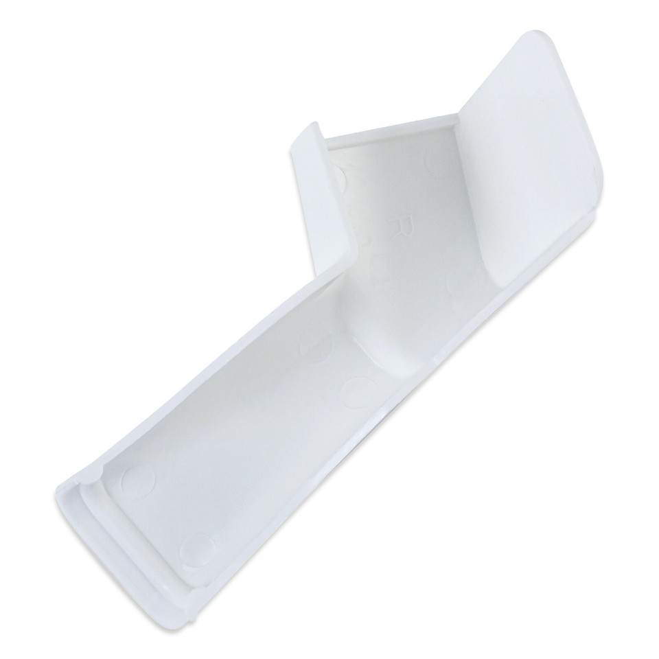 4 Pack White RV Rain Gutter Spout Extensions 3 1/2 inch 2 Left 2 Right ...