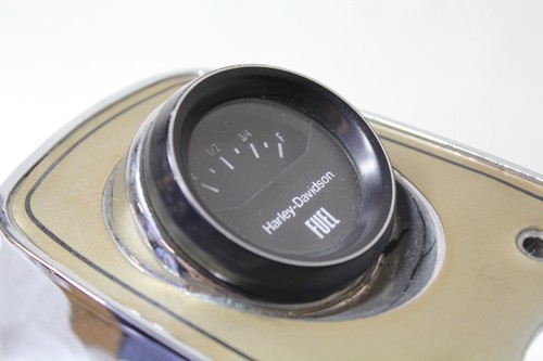 chrome FXR tank dash console w/ FREE gas gauge FXRP FXRT FXRD FXLR FXRS ...