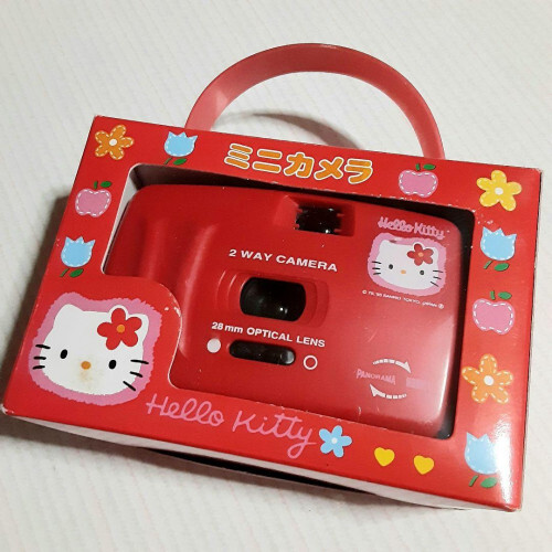 Hello Kitty mini Film Camera a 28mm optical lens Sanrio Japan Retro | eBay