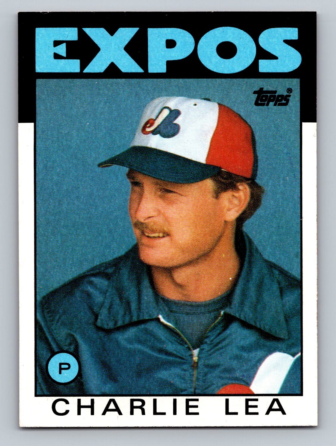 1986 Topps #526 Charlie Lea Montreal Expos | eBay