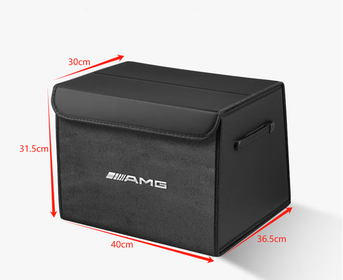 Car Rear Trunk Storage Luggage Box Cargo Organizer For Mercedes-AMG ...