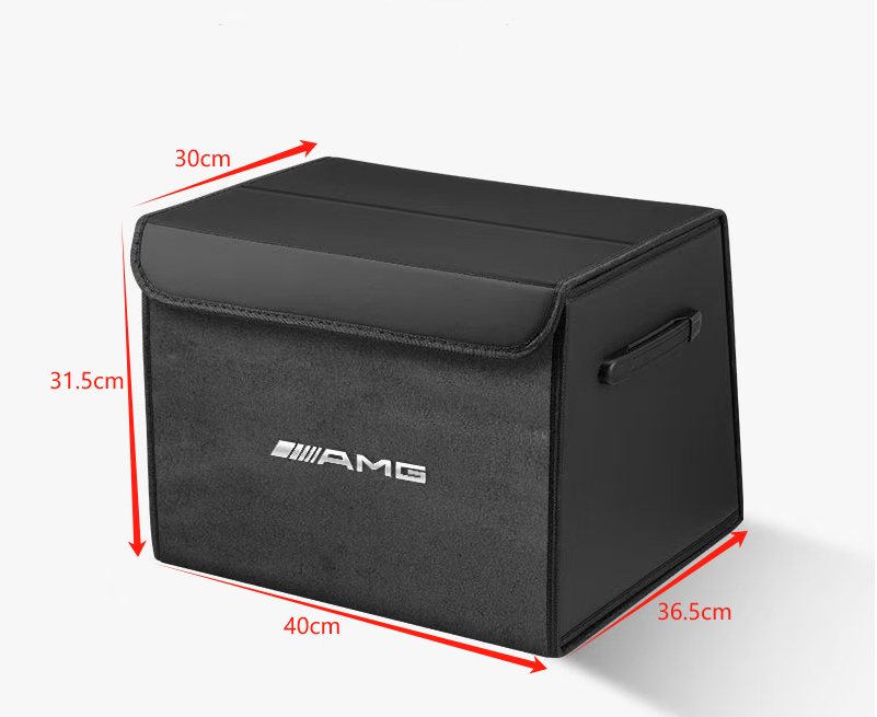Car Rear Trunk Storage Luggage Box Cargo Organizer For Mercedes-AMG ...