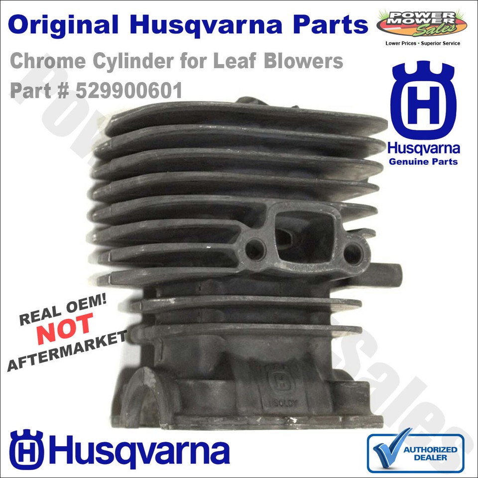Husqvarna Chrome Cylinder for 125 B, 125 BVX, 125 BX Leaf Blowers ...