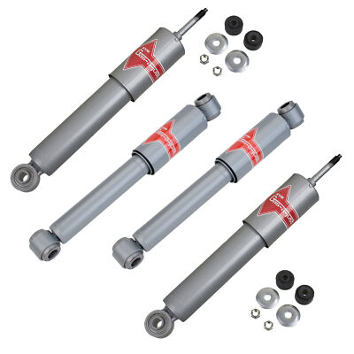 KYB HD Front & Rear Shock Absorbers Kit Set of 4 Fits Nissan Frontier ...