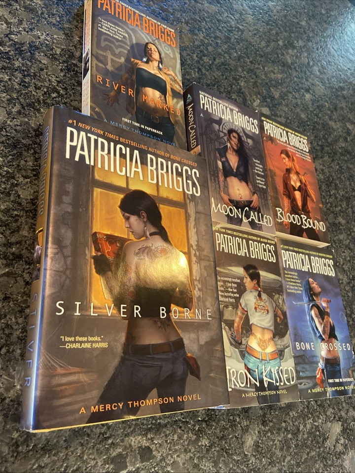 Book Lot Of 6 MERCY THOMPSON Series Books By Patricia BRIGGS | eBay