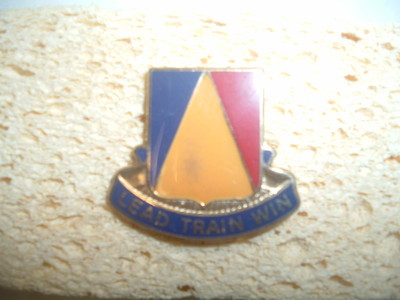 MILITARY INSIGNIA CREST DUI US ARMY NATIONAL TRAINING CENTER NTC LEAD ...
