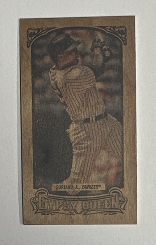 2014 Topps Gypsy Queen Wood Mini Alfonso Soriano 5/5 #338 | eBay