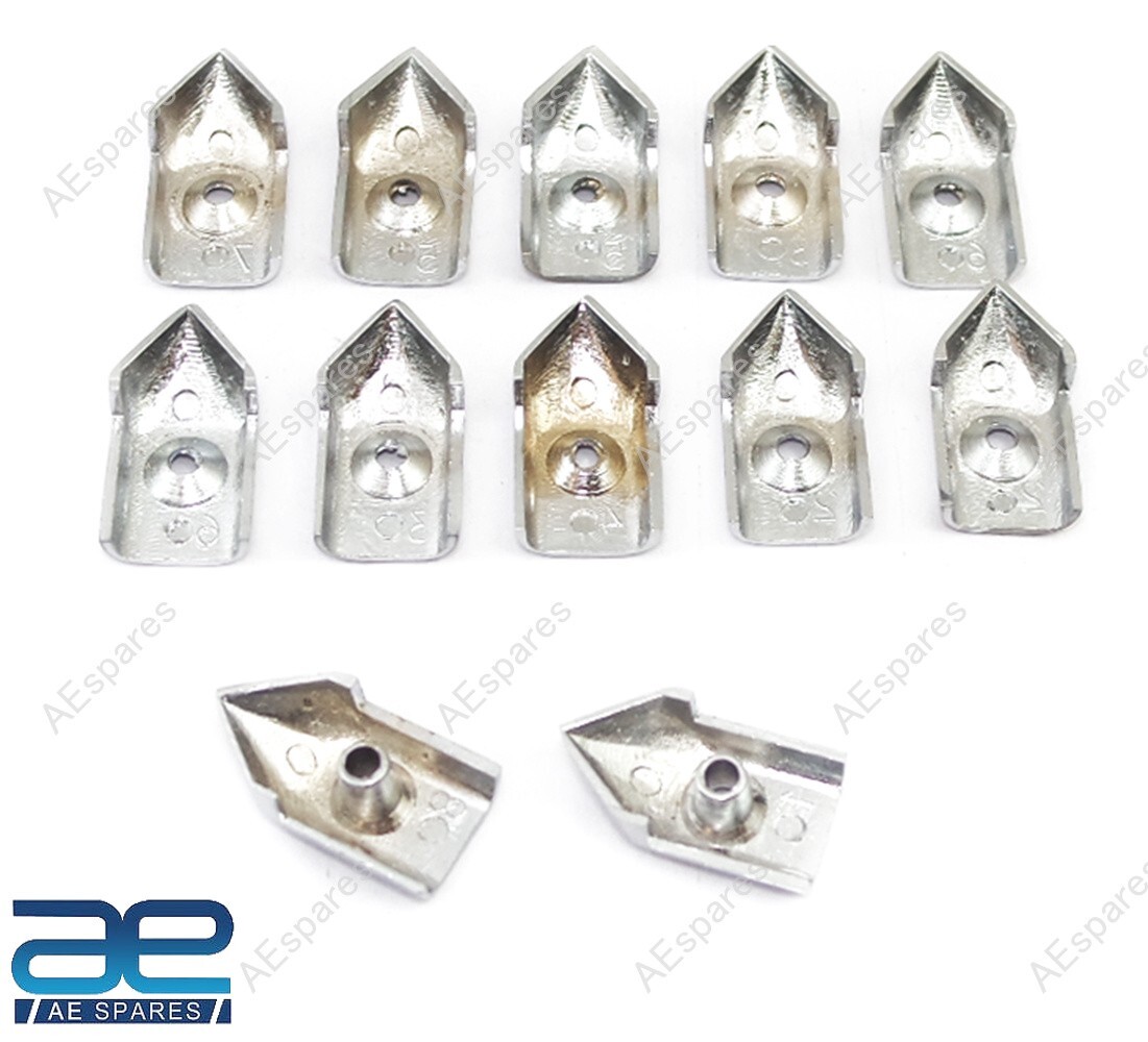 For Lambretta LI Series 1 2 3 Front Floor Channel End Cap Screws Kit | eBay