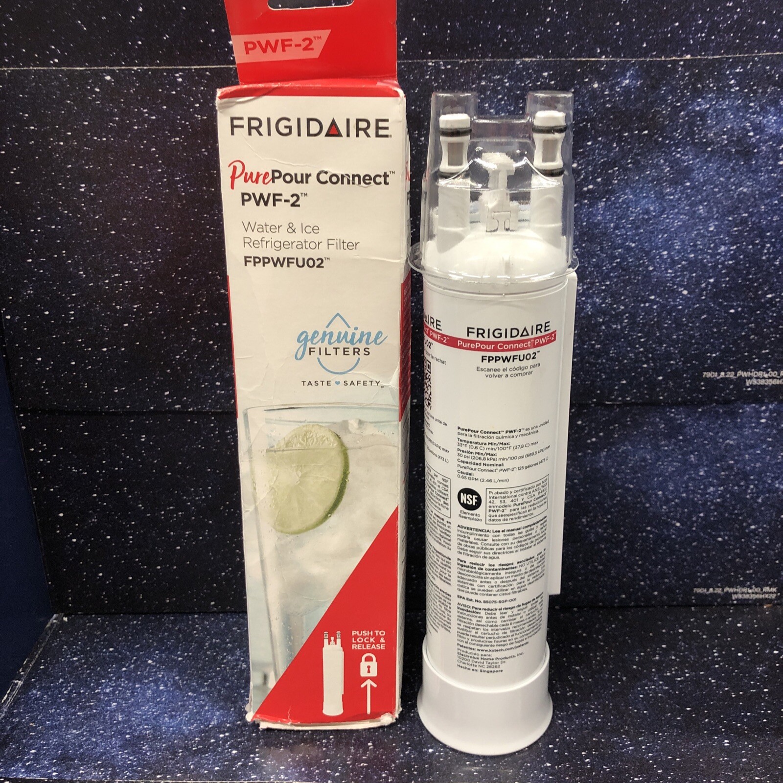 PurePour Connect PWF-2 Water and Ice Refrigerator Filter - Unsealed ...