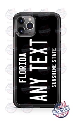 Vintage Auto Plate Florida State Phone Case For iPhone 14 Samsung A52 ...