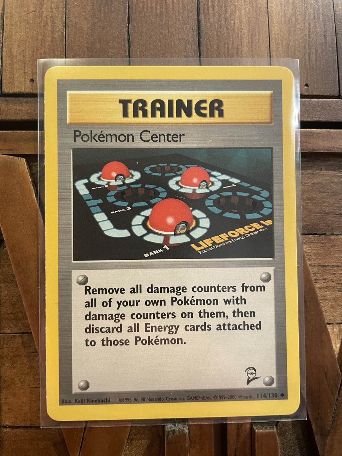 Pokémon Center Trainer Card 114/130 Base Set 2 | eBay