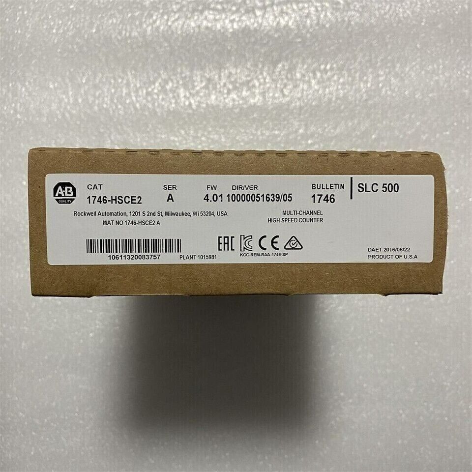 Allen-Bradley 1746-HSCE2 Multi-Channel High Speed Counter Module 1746 ...