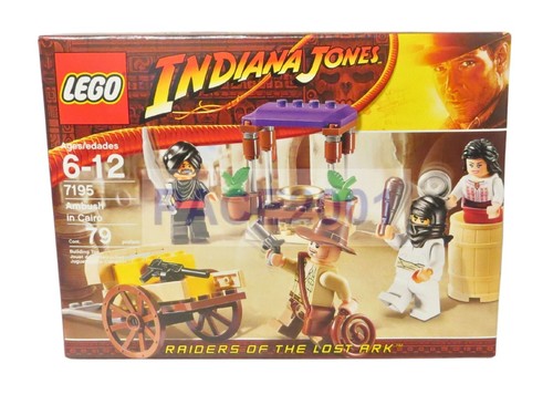 LEGO INDIANA JONES - 7195 -Ambush In Cairo - RETIRED 2009 SET ...