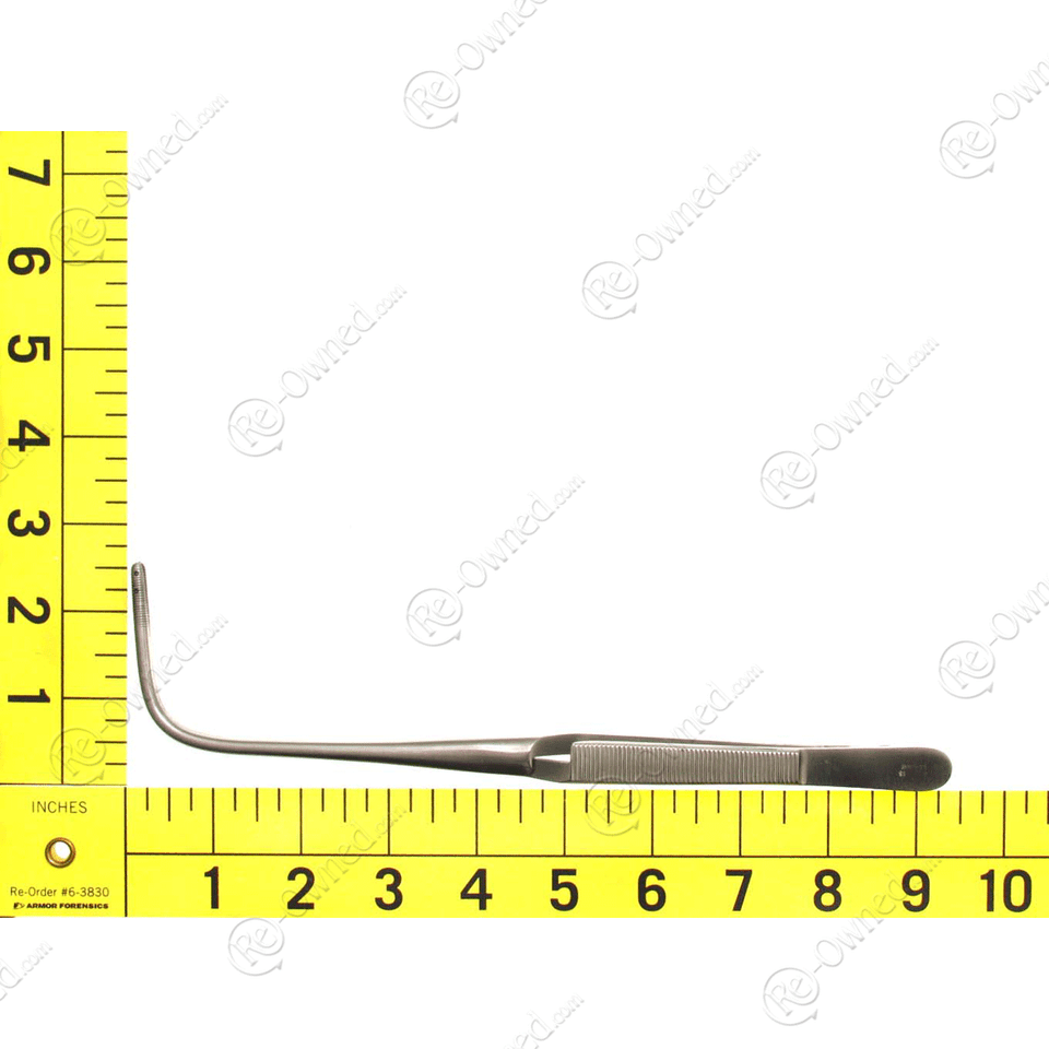 Codman Jackson Laryngeal Applicator Forceps Serrated Jaw with Teeth 9in ...