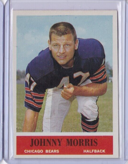 1964 Philadelphia FOOTBALL #22 JOHNNY MORRIS BEARS | eBay