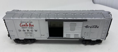K-Line Rio Grande Car D & RGW K 6447702 Boxcar Rail Train Cookie O O27 ...