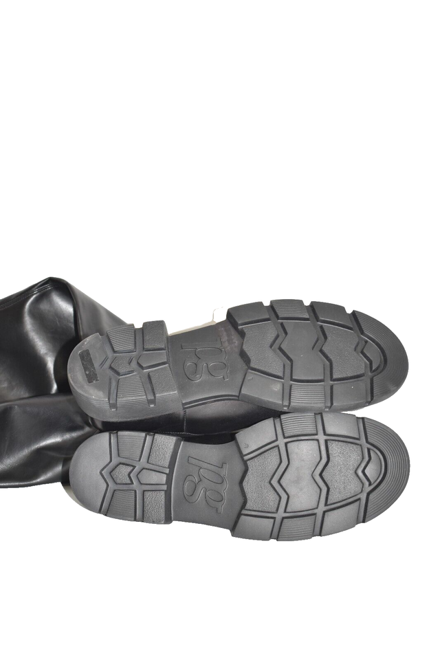 $550 PAUL GREEN Osborne Over the Knee Boot LEATHER CHUNKY 8 AU 10.5 US ...