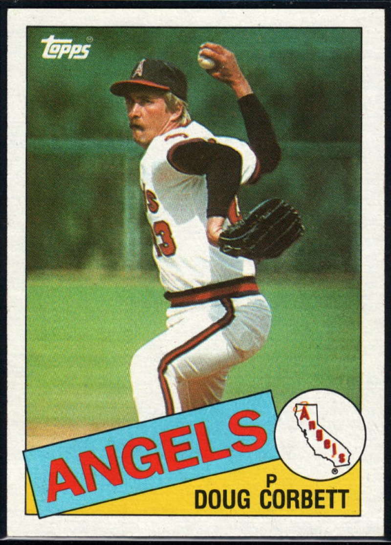 1985 Topps #682 Doug Corbett Angels | eBay