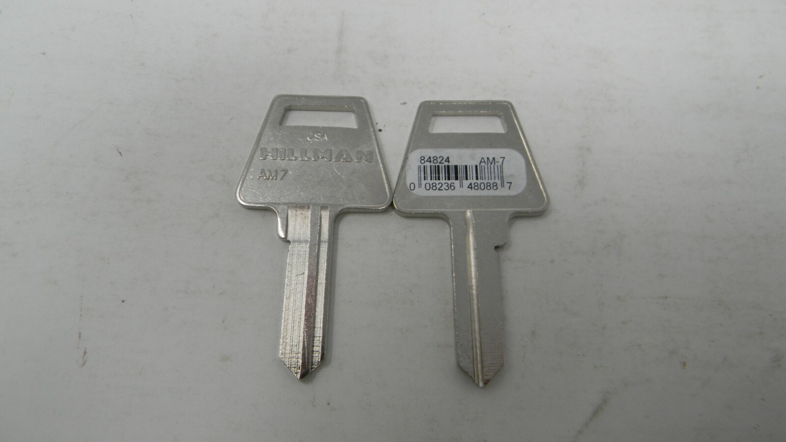 2 American Padlock Key Blanks 6 Pin -AM7 by Ilco/Hillman | eBay