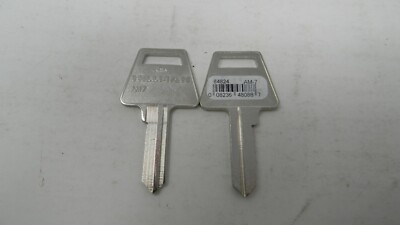 2 American Padlock Key Blanks 6 Pin -AM7 by Ilco/Hillman | eBay