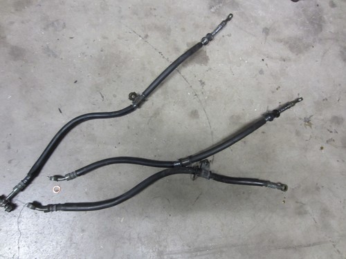 99-02 YAMAHA YZF R6 YZFR6 OEM FRONT rear BRAKE CALIPER HOSES LINES 5EB ...