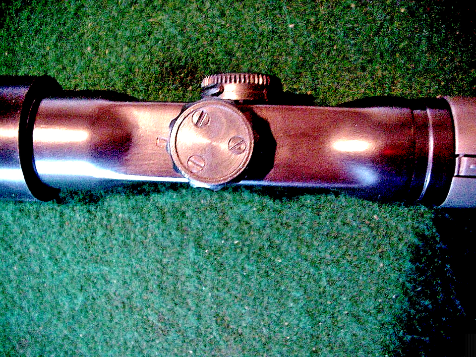 WWII German ZF4 Sniper Rifle Scope S/N:54737 With K. Z. F. marking late ...