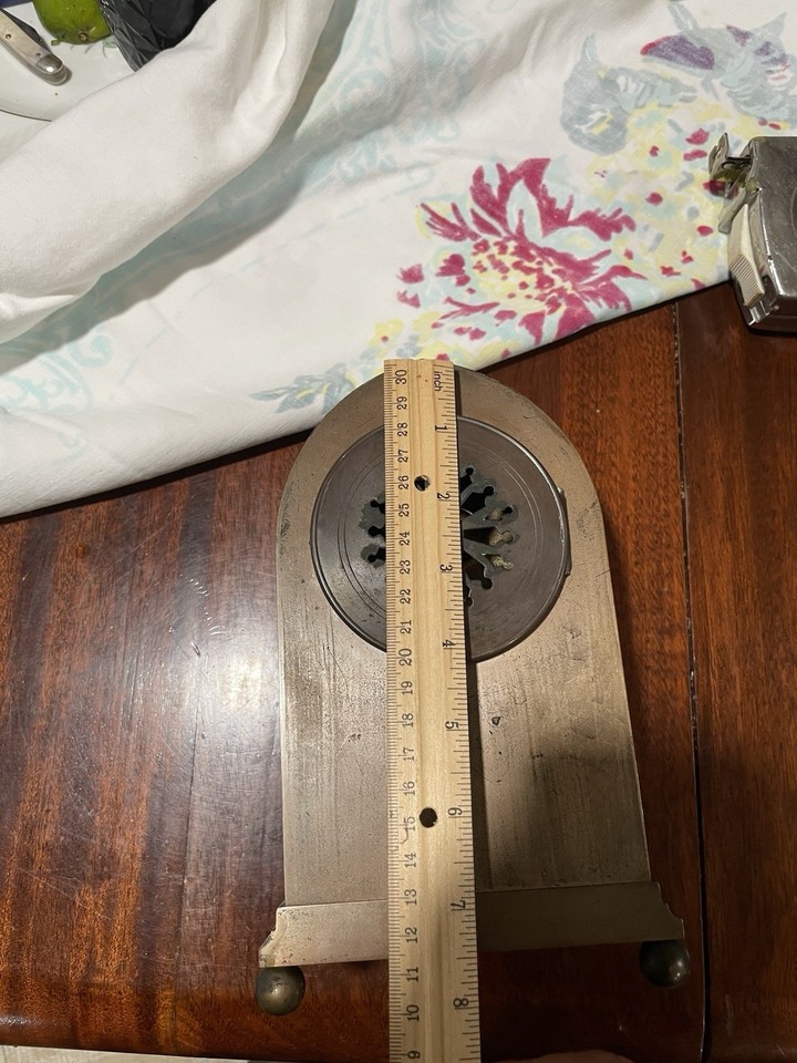 SHREVE &CO San Francisco CHELSEA Clock Missing Glass On Bezel For Parts ...