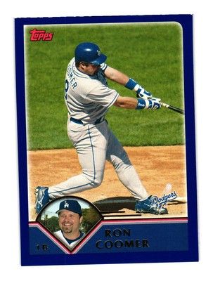 2003 Topps Traded & Rookies #T76 Ron Coomer Los Angeles Dodgers | eBay