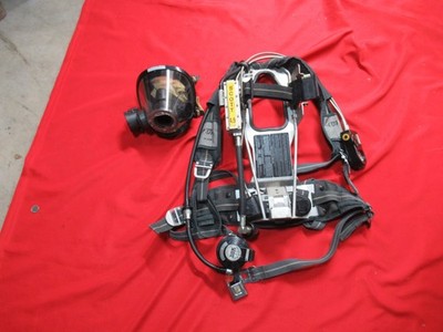 Scott 4.5 AP50 SCBA Air Pak PACK 4500psi HUD AV3000 EZ-FLO REGULATOR ...