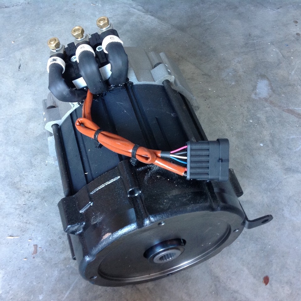 48V 48 Volt 2850 RPM 3 Phase Induction AC Motor EV Electric Vehicle Car ...